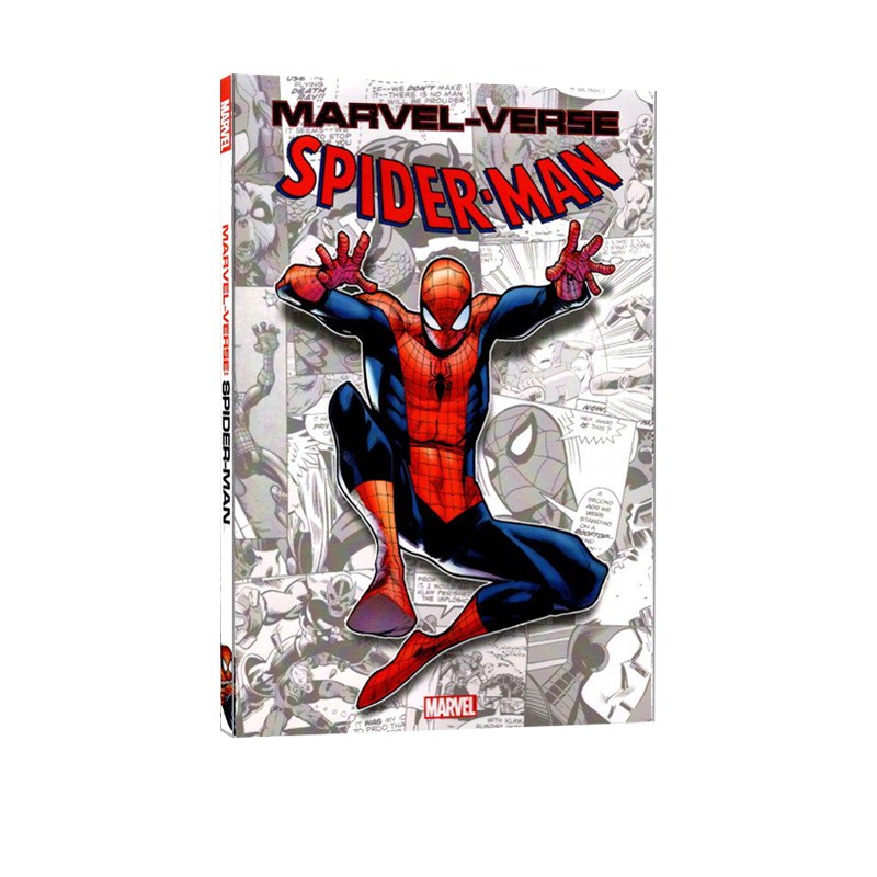 预售 英文原版 Marvel-Verse: Spider-Man 蜘蛛侠 漫威青少年全彩漫画 适合年龄段10岁-17岁 . 梦想童趣城
