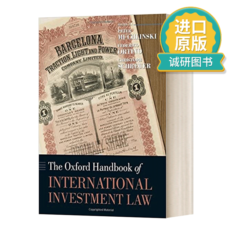 英文原版 The Oxford Handbook of International Investment Law 牛津国际投资法手册 进口原版图书