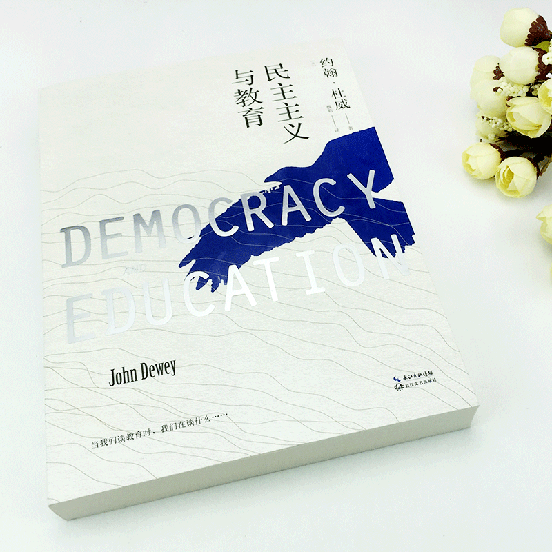 民主主义与教育杜威 大教育书系 中小学课程与教学的基本原理 美国教育家杜威代表作 教育学基础书目 理想国爱弥儿外国教育名著