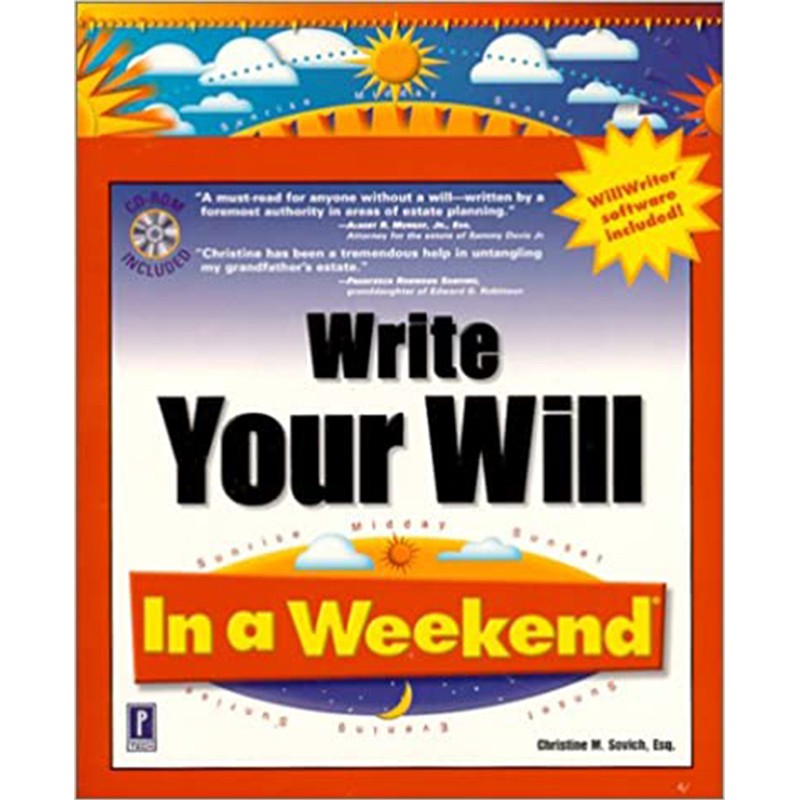Write Your Will In a Weekend