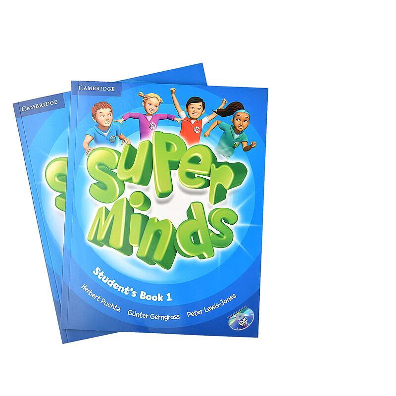 剑桥少儿英语教材 Super Minds 1 2 3 4 5 6级别superminds英式发音 小学生英语教材英音版 外国语实验小学英 1级(课本+练习册)音频版