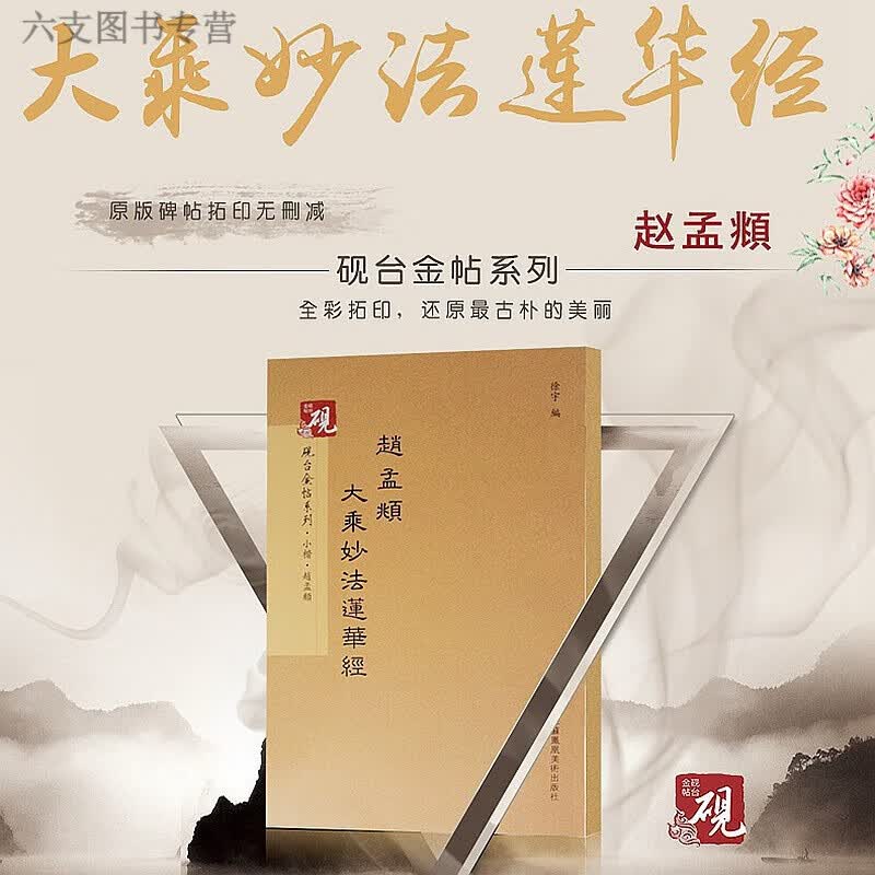 法华经佛书佛学思想文化经书佛教佛经大全经文修身佛法入门文著书初学者结缘赵孟頫大乘妙法莲华经经典版