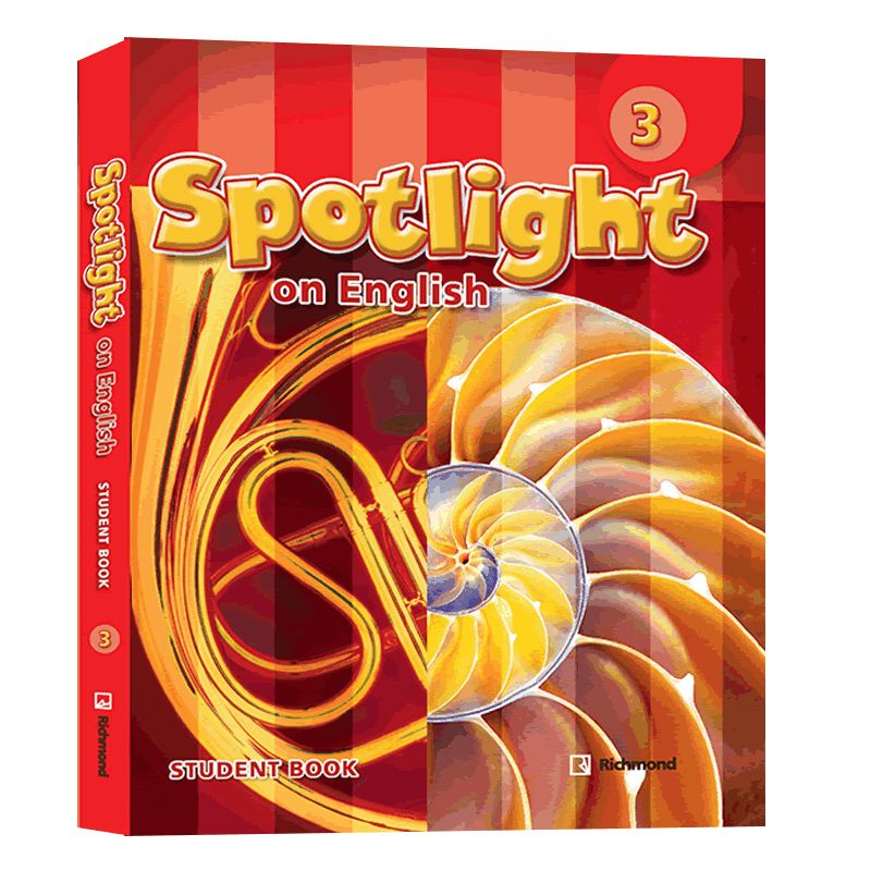 现货美国小学学科英语教材 (SOE) Spotlight on English 3级学生套装课本练习 3级 课本