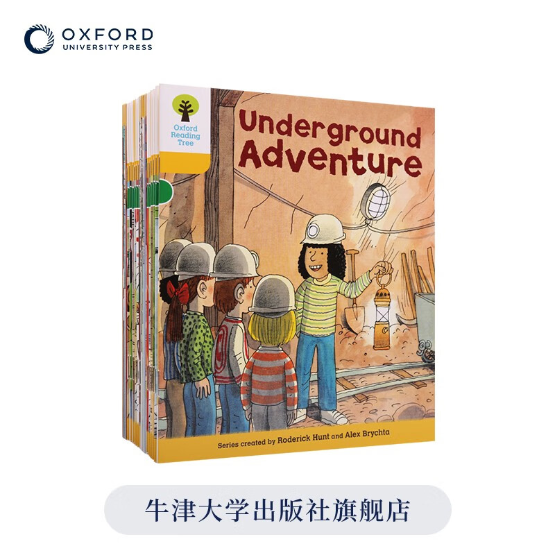 牛津树点读版 牛津树校园版 L1-9阶 幼儿英语启蒙 自然拼读学习 Oxford Reading Tree 适合 3-12岁 牛津树分级阅读 牛津树学校版 送原版音频 仅支持毛毛虫点读 点读笔需另购