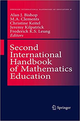 Second International Handbook of Mathematics Ed