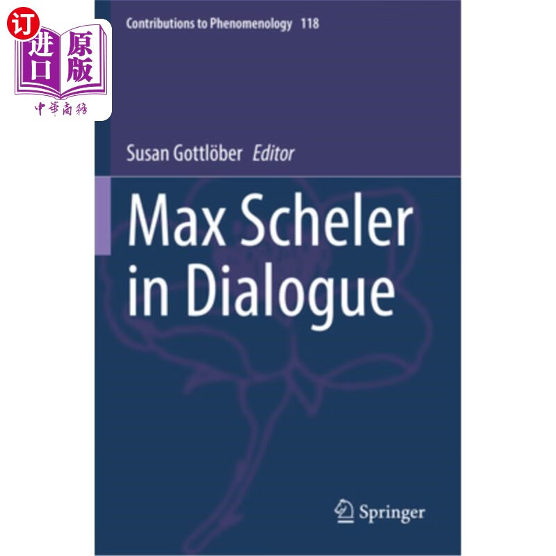 海外直订Max Scheler in Dialogue 马克斯·舍勒的《对话》