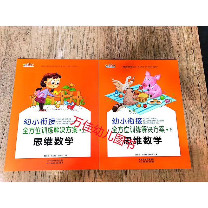 特色幼儿园教材幼小衔接入学准备思维数学