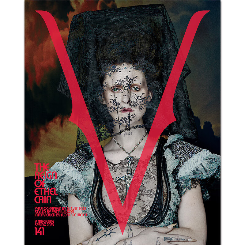 【外刊订阅】梦幻 V MAGAZINE 2023年订阅6期 英国创意时尚艺术摄影杂志 【单期】2023年N.141
