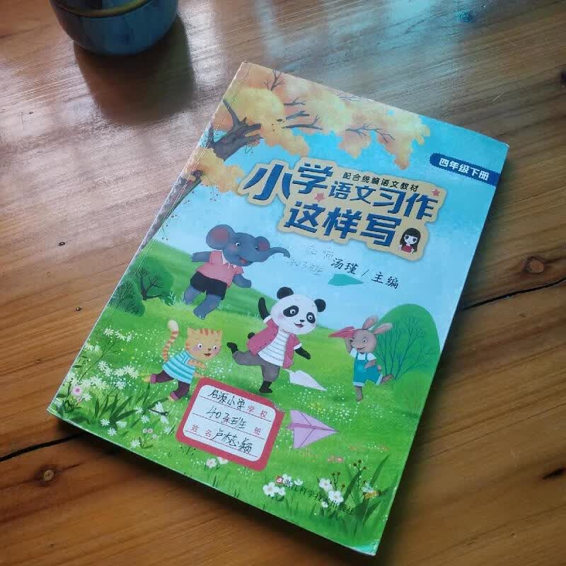 小学语文习作这样写：四年级下 浙江科学技术出版社 汤瑾 9787534189913