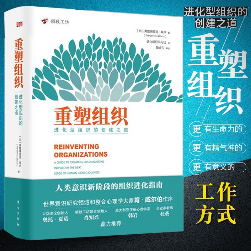 【良心商家】重塑组织:进化型组织的创建之道 弗雷德里克拉卢著管理方面的书籍 企业管理人类意识阶段组织创建与管理书籍