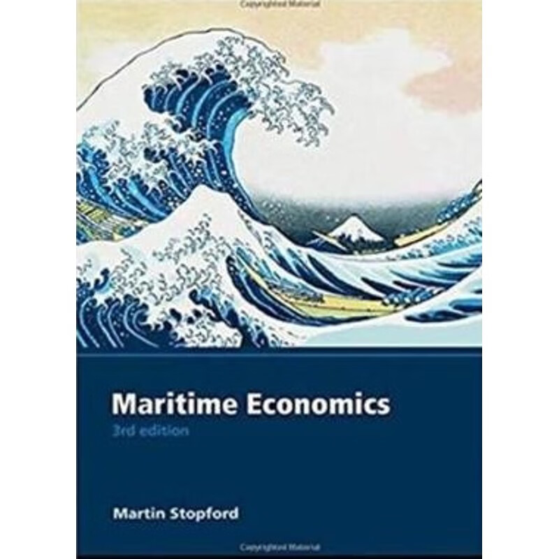 Maritime Economics, 3rd Edition 纸质书