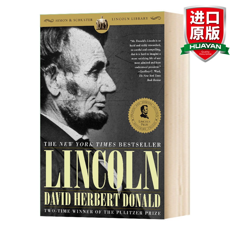 英文原版 林肯 传记 Lincoln 全英文版