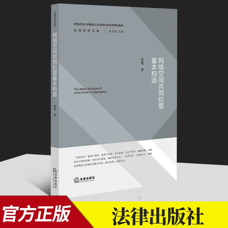 网络空间共同犯罪基本构造   法律出版社