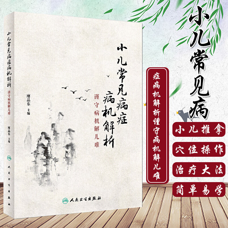现货小儿常见病症病机解析 谨守病机解儿难 廖品东小儿推拿学中西医儿童常见疾病预防调理针灸推拿儿科常见病诊疗人民卫生