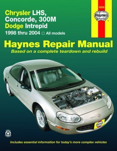 Chrysler LHS, Concorde, 300M & Dodge Intrepid (1998-2004) Haynes Repair Manual (USA)
