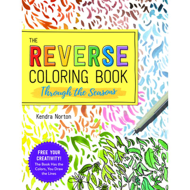Reverse Coloring Book (TM): Through the Seas...