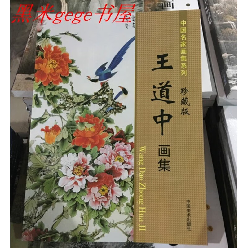 王道中画集 画册全彩/工笔花鸟画谱牡丹鸟类