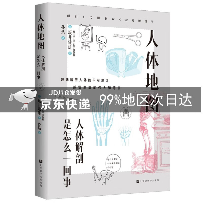 人体地图：人体解剖是怎么一回事
