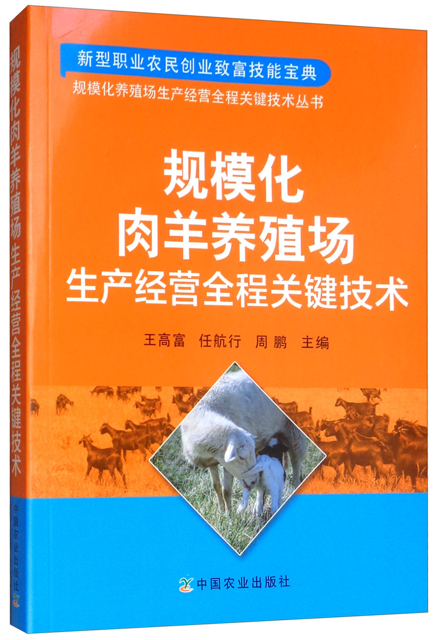 规模化肉羊养殖场生产经营全程关键技术/规模化养殖场生产经营全程关键技术丛书