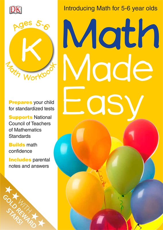 Math Made Easy: Kindergarten Workbook (Math Made Easy)