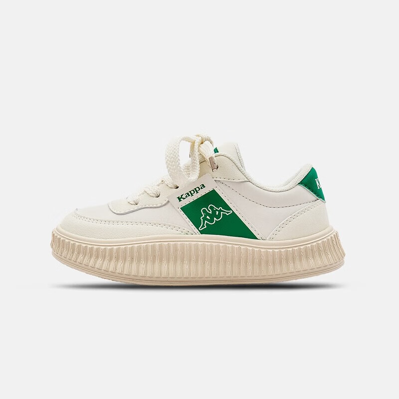 KAPPA KIDS卡帕童鞋儿童鞋男童运动鞋子春季新款女童百搭ins街拍休闲鞋 绿色 30码内长约193mm-京东-618/双十一/双11-京东折扣隐藏大额优惠券