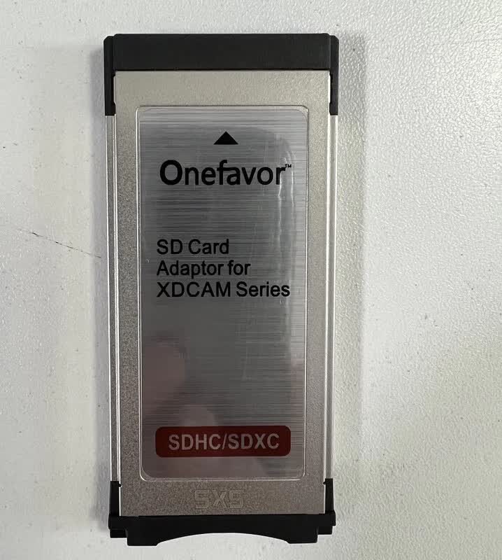 ONEFAVOR 索尼sony摄像机SD转SXS专用转接卡套索尼MEAD-SD02适配器X280X160EX280Z280 转换器SD转接转换 ...