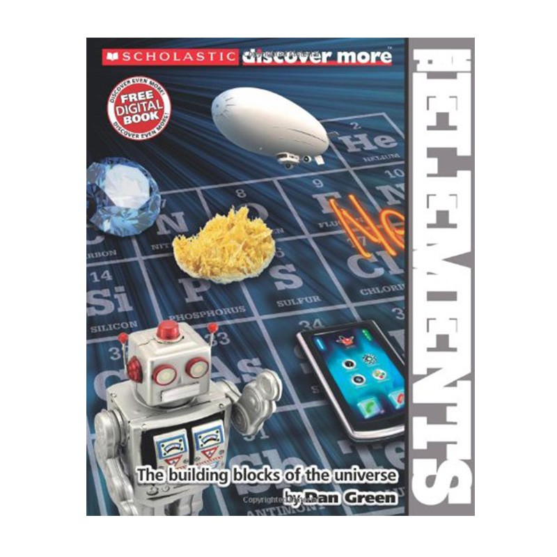 学乐大发现（科普系列）：元素 英文原版 Discover More: The Elements