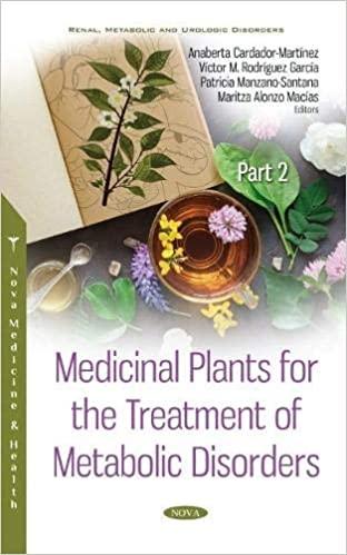 Medicinal Plants for the Treatment of Metabolic