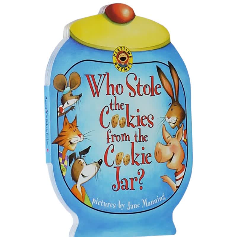 Who Stole the Cookies from the Cookie Jar抽拉纸板操作图画书