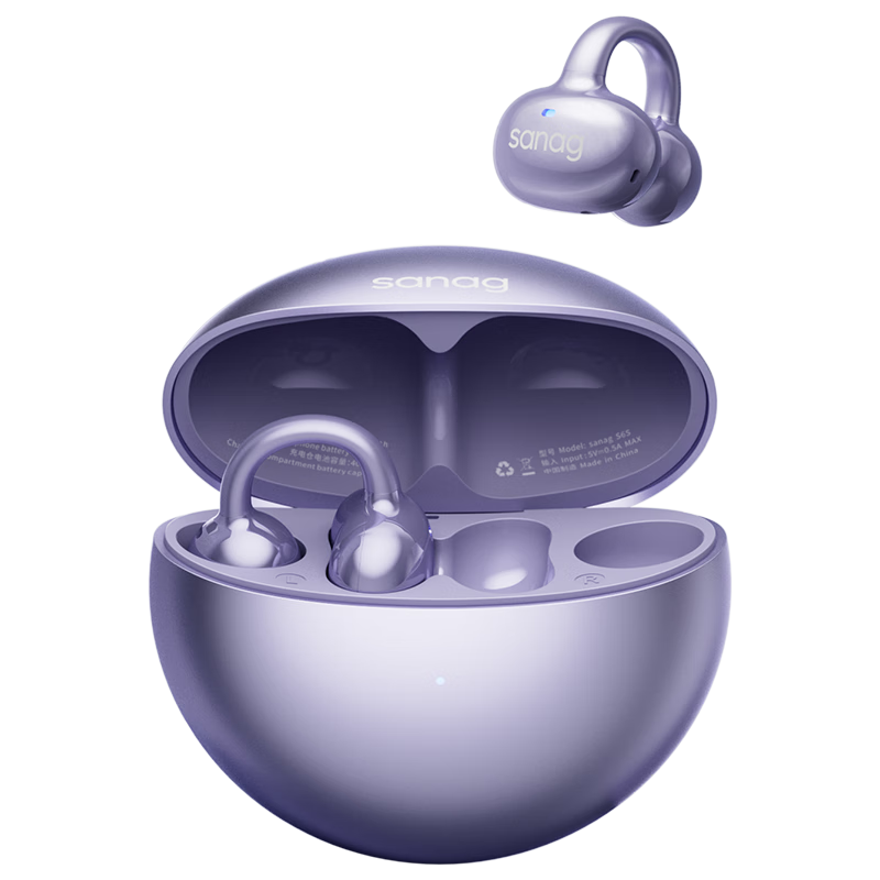 plus会员、换新补贴：SANAG 塞那S6S骨传导蓝牙耳机，235.46元—— 慢慢买比价网