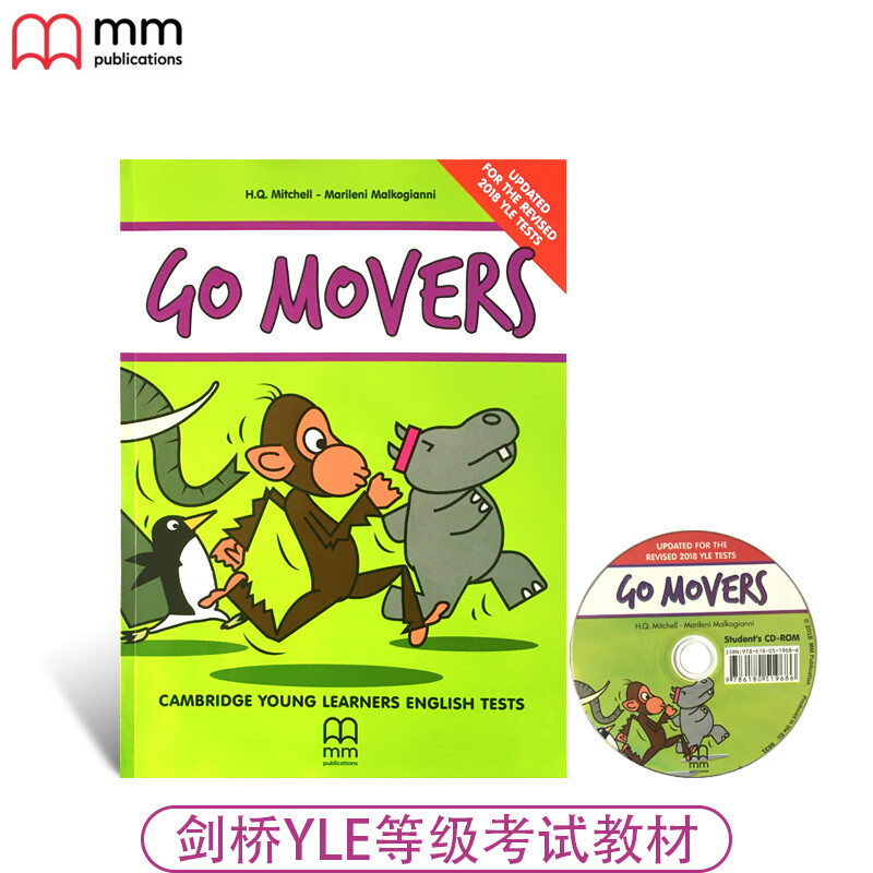 剑桥少儿英语YLE考试教材CAMBRIDGE YOUNG LEARNERS ENGLISH TEST Go-Movers