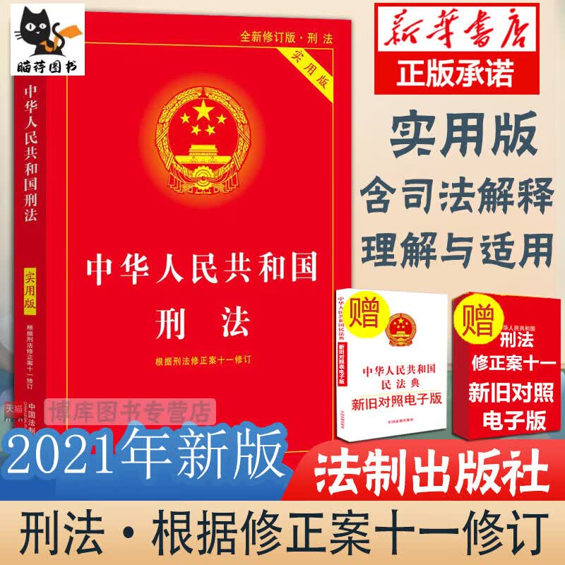 2023适用刑法典新版中华人民共和国刑法实用版2021年法规刑法法条司法解释罗翔柏浪涛讲刑法