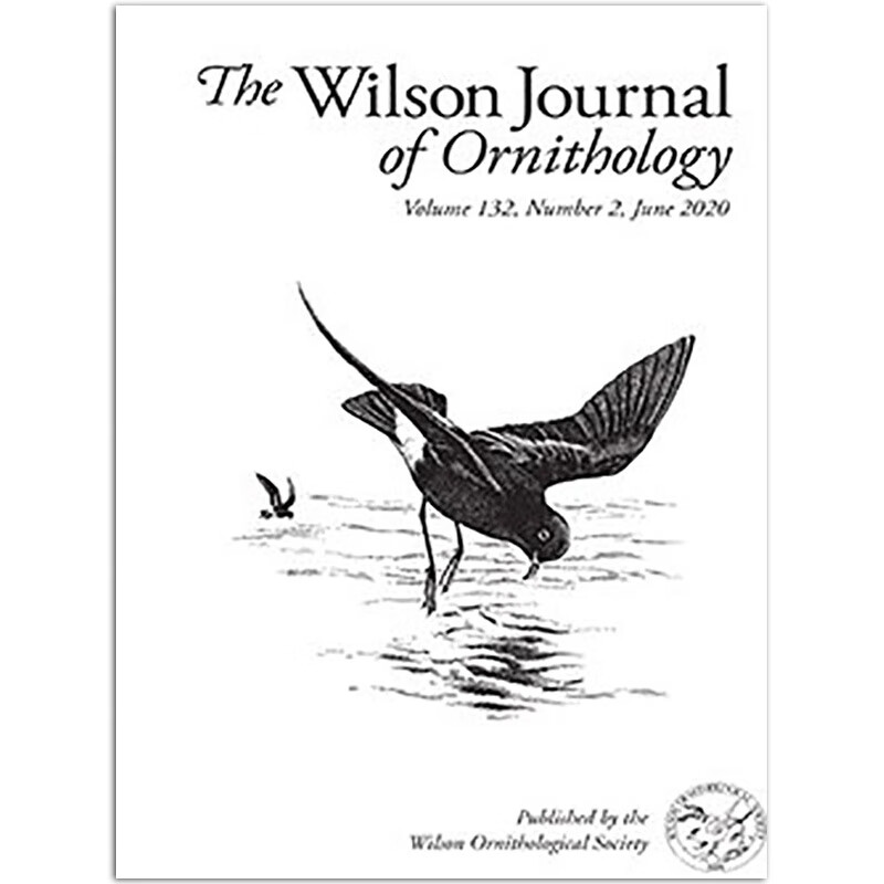 【单期可选】The Wilson Journal of Ornithology 威尔逊鸟类学研究杂志 2020年6月刊