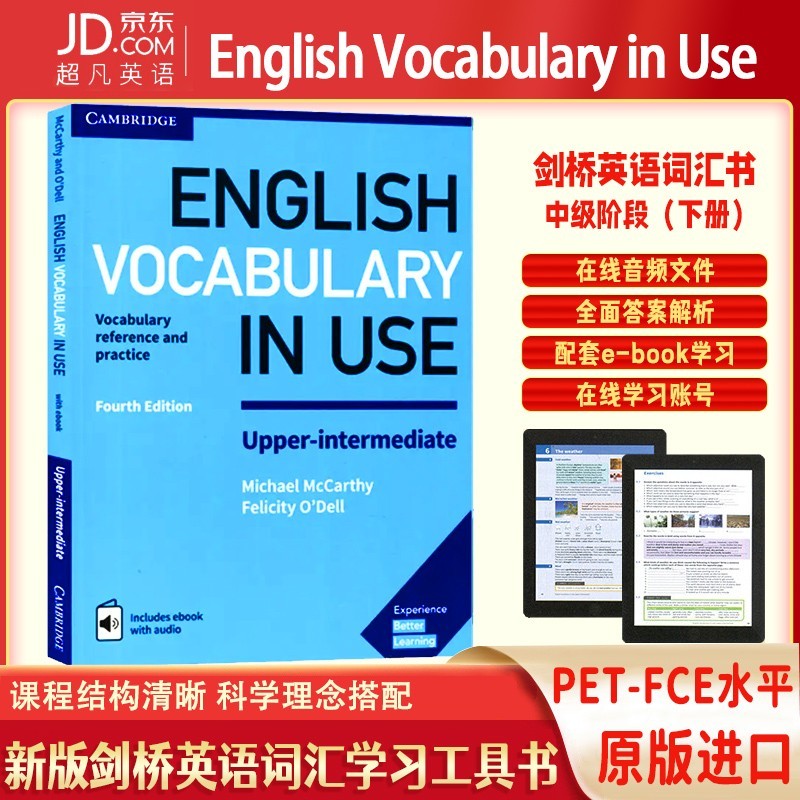 进口原版 剑桥大学出版社 english grammar in use 英文原版 少儿英语教材 剑桥 中级下册 词汇书