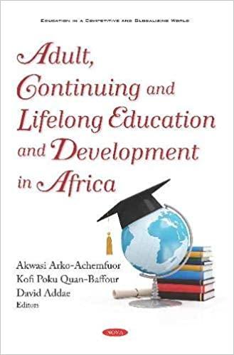 Adult, Continuing and Lifelong Education and Dev
