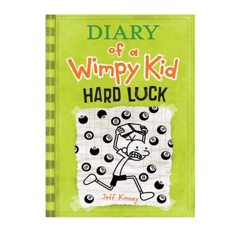 英文原版 Diary of a Wimpy Kid小屁孩日记8：坏运气 儿童课外阅读 美国畅销书籍 英语故事书