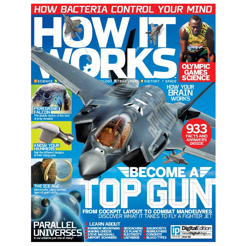 期刊杂志订阅 How It Works 英国英文原版 科普杂志 年订13期