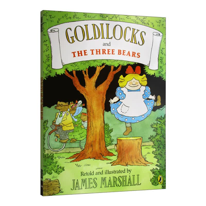 Goldilocks And The Three Bears 英文原版 金发姑娘和三只小熊 1989凯迪克金奖 吴敏兰推荐书单 英文版 进口英语原版书籍