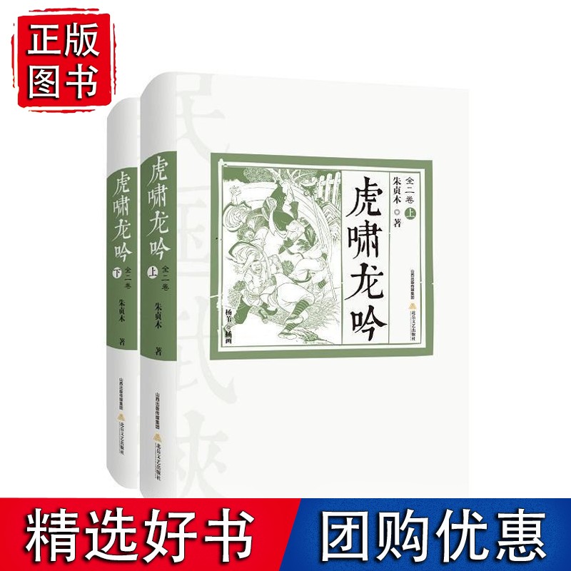虎啸龙吟（全两册） 小说 书籍
