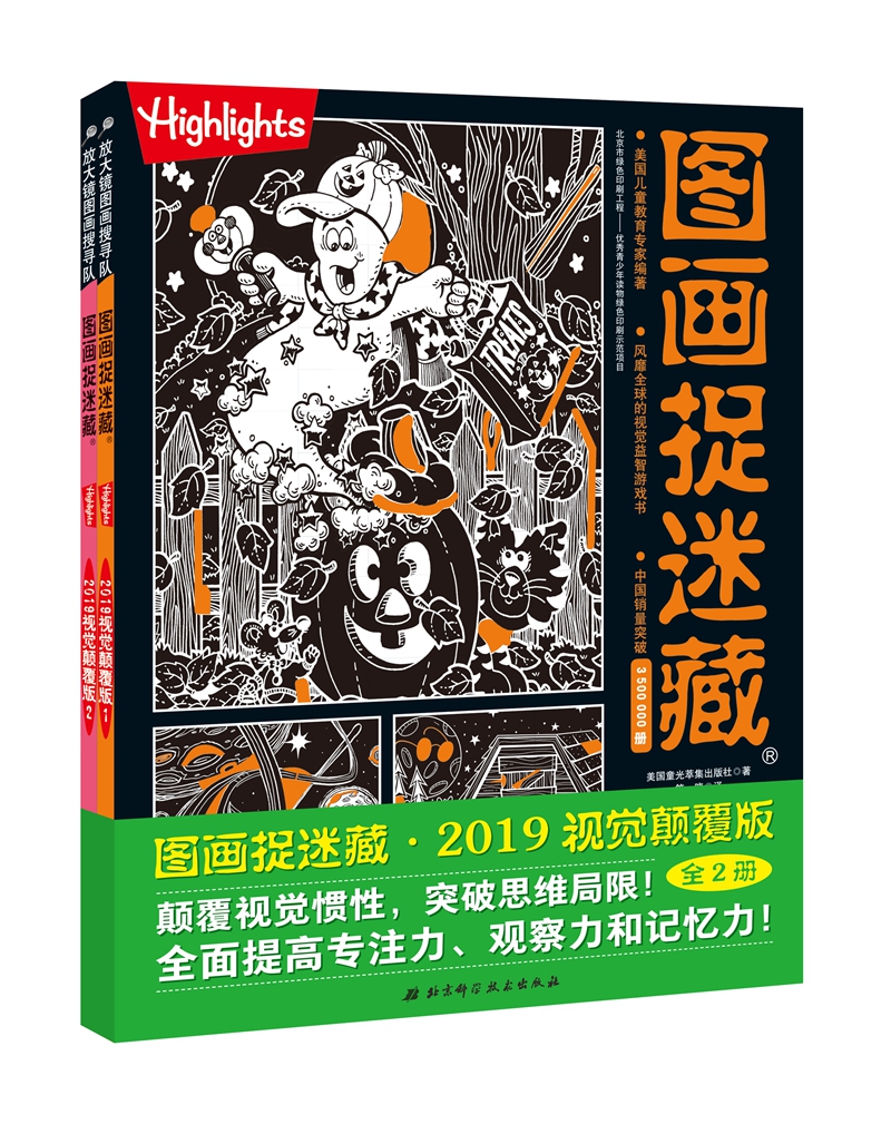 图画捉迷藏2019视觉颠覆版（全两册）