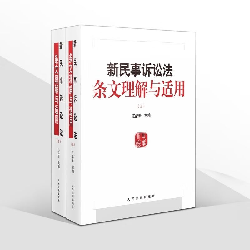 2022新版 新民事诉讼法条文理解与适用 上下册
