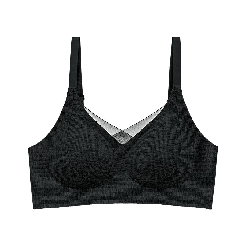 芬腾可安无痕内衣女美背运动背心式文胸罩聚拢防下垂舒适透气 黑色 2XL 175/100-京东-618/双十一/双11-京东折扣隐藏大额优惠券