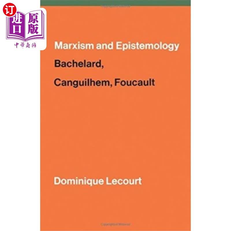海外直订Marxism and Epistemology 马克思主义认识论