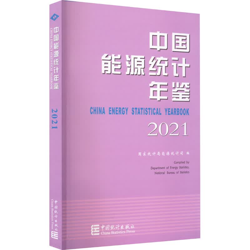 中国能源统计年鉴 2021 图书