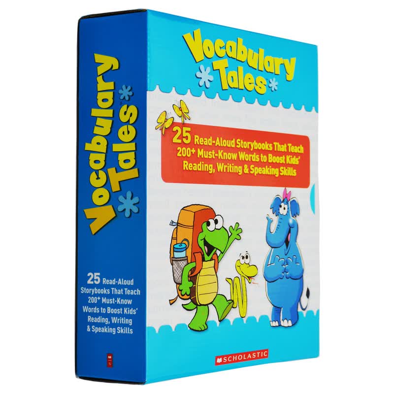 学乐 词汇故事 25册绘本故事书 英文原版 进口绘本 不带教师用书版 Vocabulary Tales Vocabulary Tales 7-9岁