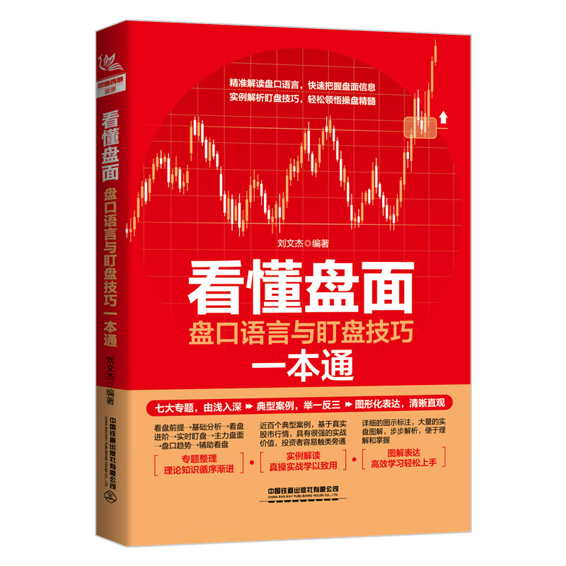 书籍 看懂盘面 盘口语言与盯盘技巧一本通 刘文杰中国铁道出版社9787113294328