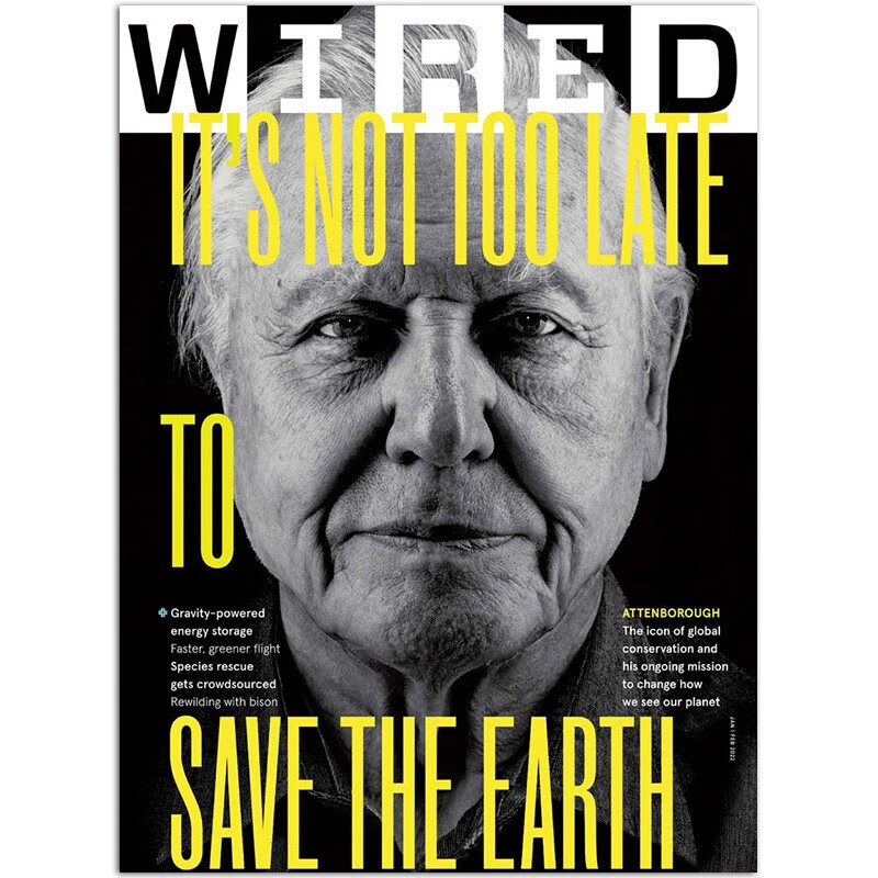 【单期可选】Wired 连线杂志 2019/21年月合刊 英国电子商业数码科技生活杂志 2022年1月刊