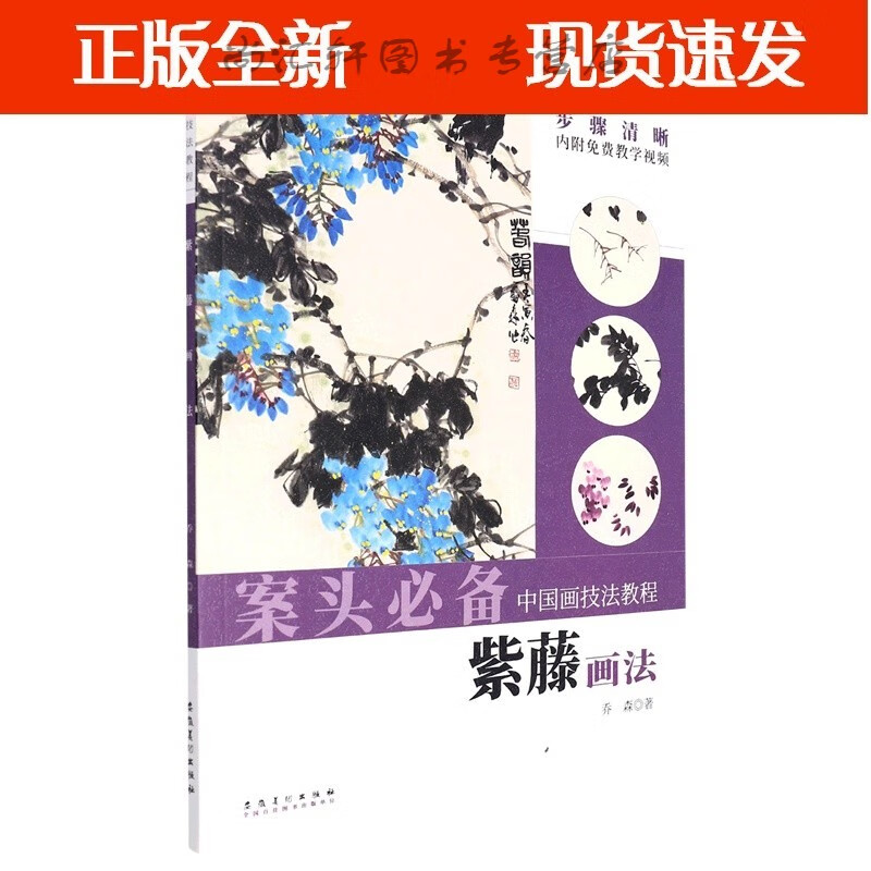 紫藤画法/中国画技法教程