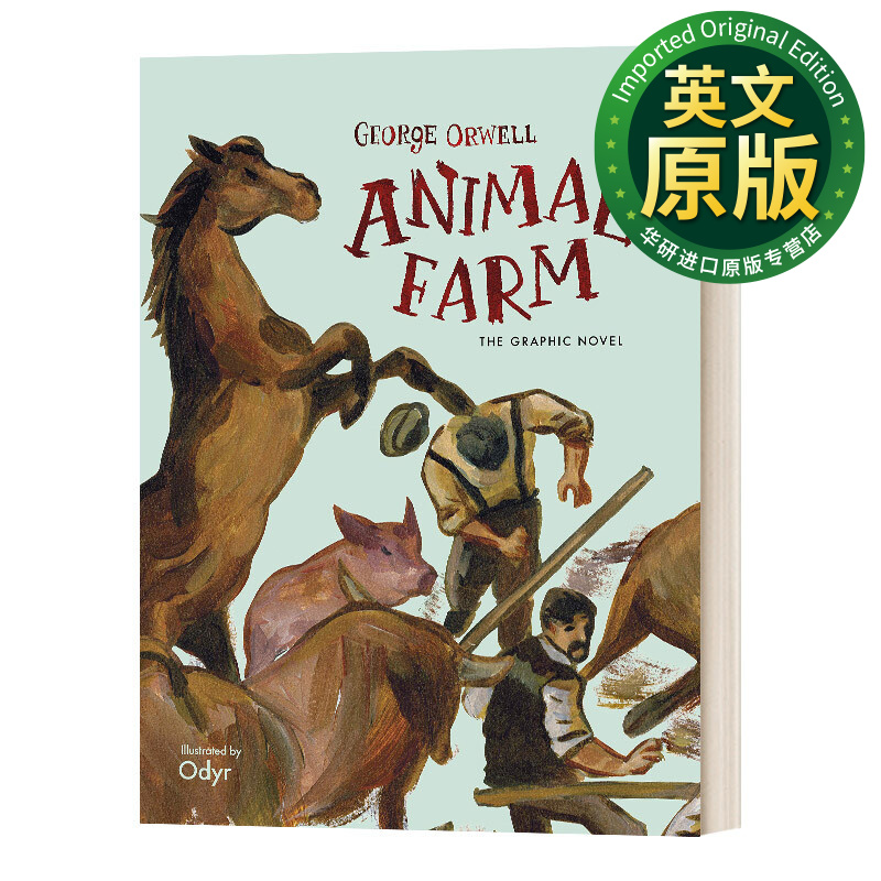 Animal Farm The Graphic Novel 动物农场 漫画小说 乔治·奥威尔 英文版 进口英语原版书籍 英文原版