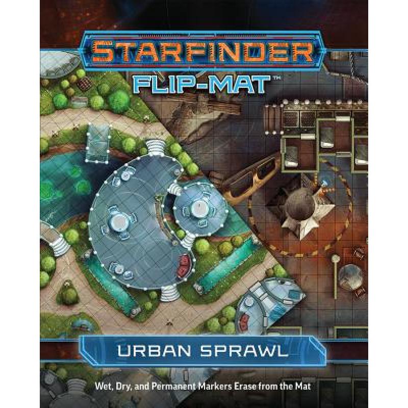 Starfinder Flip-Mat: Urban Sprawl